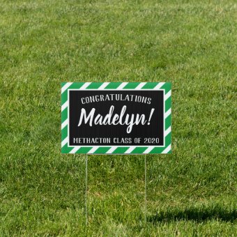 Custom Graduation Lawn Sign, Graduation Sign | Zazzle