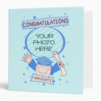 Custom Graduation Photo Binder | Zazzle