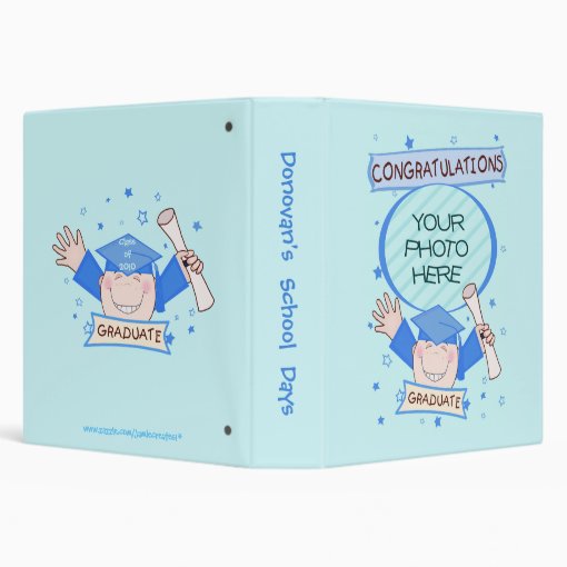 Custom Graduation Photo Binder | Zazzle