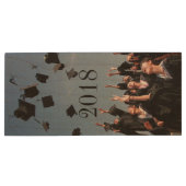 Custom Graduation Photo Monogram USB Flash Drive | Zazzle