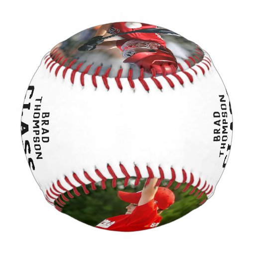 Custom Graduation Senior Photo Baseball | Zazzle