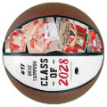 Custom Graduation Senior Photo Basketball | Zazzle