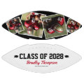 Custom Graduation Senior Photo Football | Zazzle