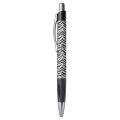 Custom Grip Ink Pen-Emmy-Zebra Print Pen | Zazzle