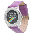 CUSTOM GYMNASTICS DREAMS COME TRUE DESIGN WATCH | Zazzle