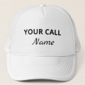 Custom Ham Radio Call Sign Trucker Hat | Zazzle