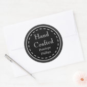Custom Hand Crafted Business Stickers | Zazzle