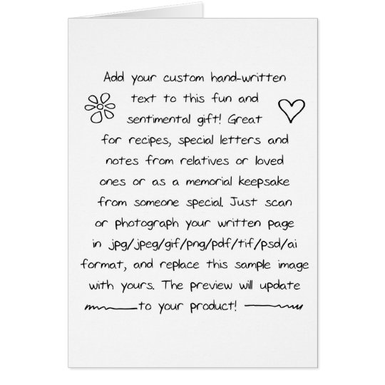 Custom Handwriting | Zazzle.com