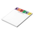 Custom Handyman Cute Drill Hammer Toolbox Tools Notepad | Zazzle