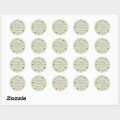 Custom Happy Birthday Anna's Hummingbirds Classic Round Sticker | Zazzle