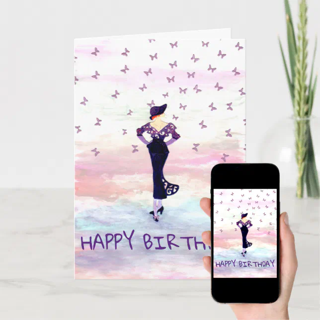 CUSTOM HAPPY BIRTHDAY CARD | Zazzle
