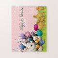 Custom Happy Easter Puzzle 11" x 14", 252 Piece | Zazzle
