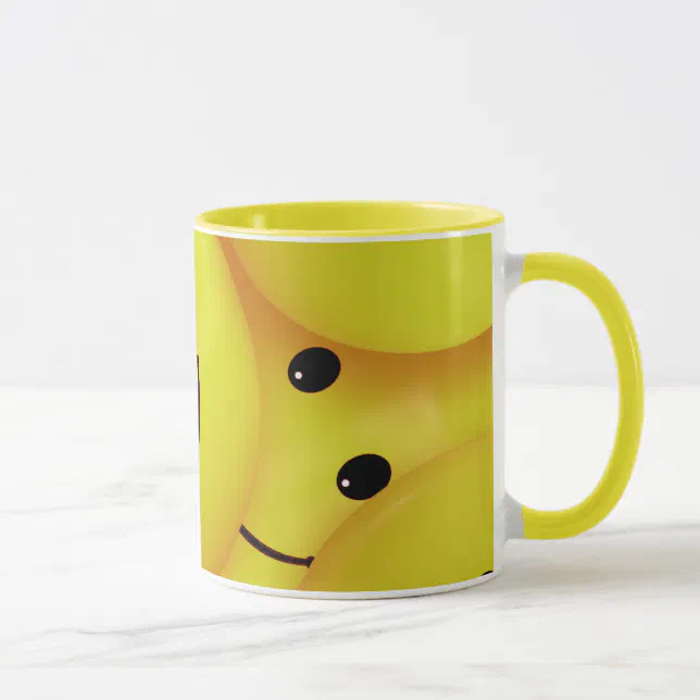 Custom Happy Face Mug | Zazzle