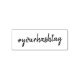 Custom Hashtag | Modern Minimalist Stylish Simple Self-inking Stamp ...