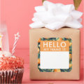 Custom Hello My Name Is Stickers | Zazzle