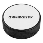 CUSTOM HOCKEY PUCK CREATE YOUR OWN DESIGN | Zazzle