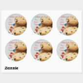 Custom Holiday Baking Dessert Label Stickers | Zazzle