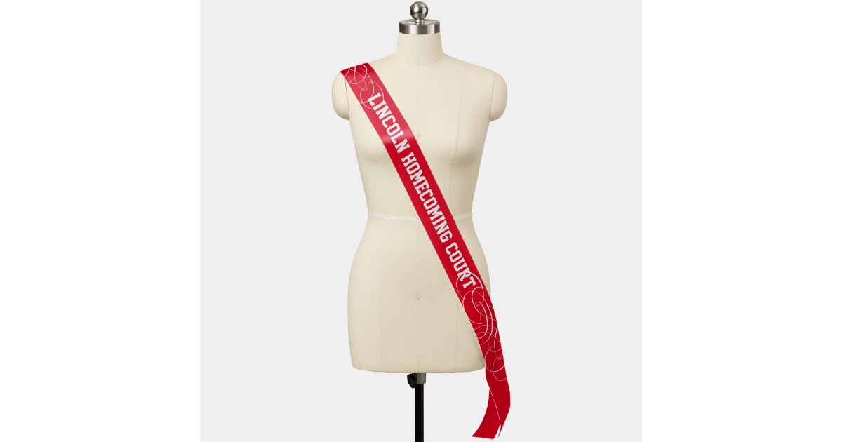 Custom Homecoming | Event Party Sash | Zazzle