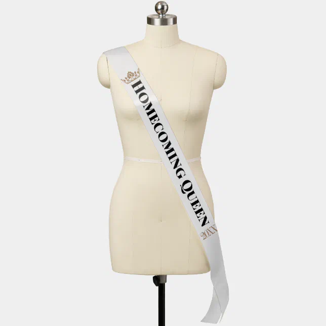Custom Homecoming Queen | Event Party Sash | Zazzle