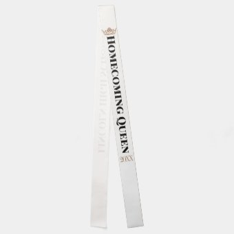 Custom Homecoming Queen | Event Party Sash | Zazzle