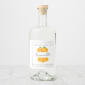 Custom Homemade Arancello Label | Zazzle