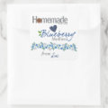 Custom Homemade Blueberry Muffin Stickers | Zazzle