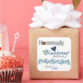 Custom Homemade Blueberry Muffin Stickers | Zazzle