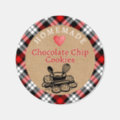 Custom Homemade Chocolate Chip Cookies Label Sheet | Zazzle