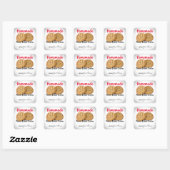 Custom Homemade Peanut Butter Cookies Stickers | Zazzle