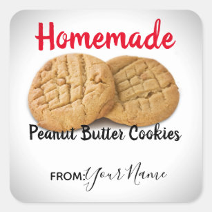 Homemade Cookies Stickers & Sticker Designs | Zazzle