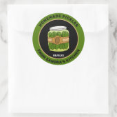 Custom Homemade Pickles | Jar Food Labels | Zazzle
