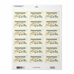 Custom Homemade Pie Labels | Zazzle