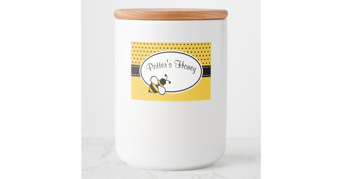 Custom Honey Bee Labels | Zazzle