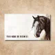 Custom Horse Illustration Professional Contact Business Card | Zazzle