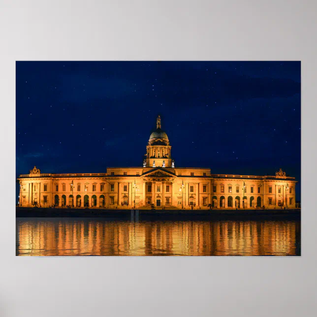 Custom House Dublin Poster | Zazzle