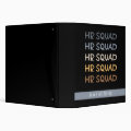 Custom HR Squad Human Resources Team 3 Ring Binder | Zazzle