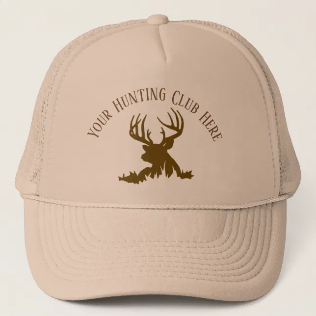 Custom Hunting Club Hat | Zazzle