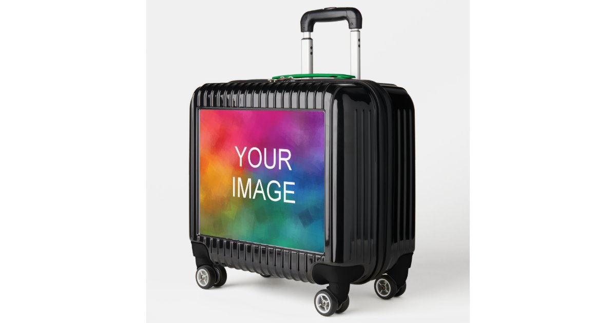 Custom Image Photo Picture Or Logo Pilot Case Luggage | Zazzle
