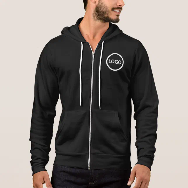 Custom Image Your Business Logo Custom Hoodie | Zazzle