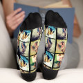 Custom instagram collage photo personalized text socks | Zazzle