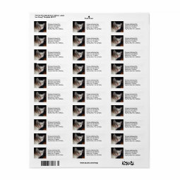 Custom Instagram Photo Template Label | Zazzle