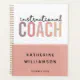 Custom Instructional Coach Educational Coach Gifts Planner | Zazzle