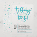 CUSTOM INVITATION PRINT for Tiffany | Zazzle
