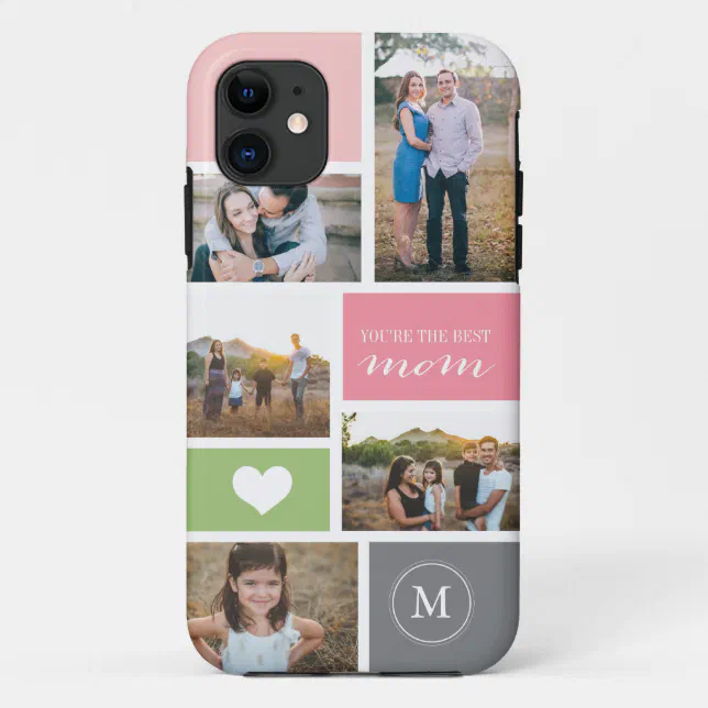 Custom iPhone 5 Mother's Day Photo Collage Cover | Zazzle