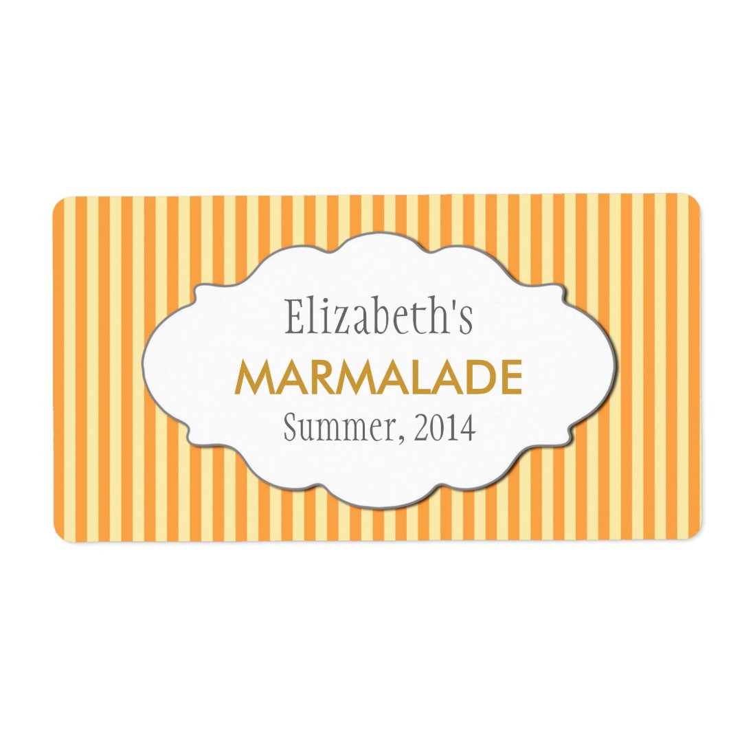 Custom Jam, Sauce, Canning or Product Labels | Zazzle