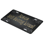 Custom Jesus License Plate | Zazzle