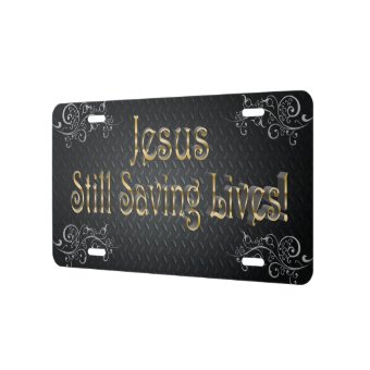 Custom Jesus License Plate | Zazzle