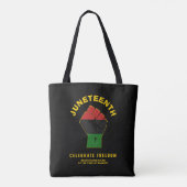 Custom JUNETEENTH Celebrate Freedom Tote Bag | Zazzle