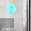 Custom Keep calm magnet | Turquoise Customizable | Zazzle