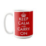 Custom Keep Calm Mug | Customizable template | Zazzle